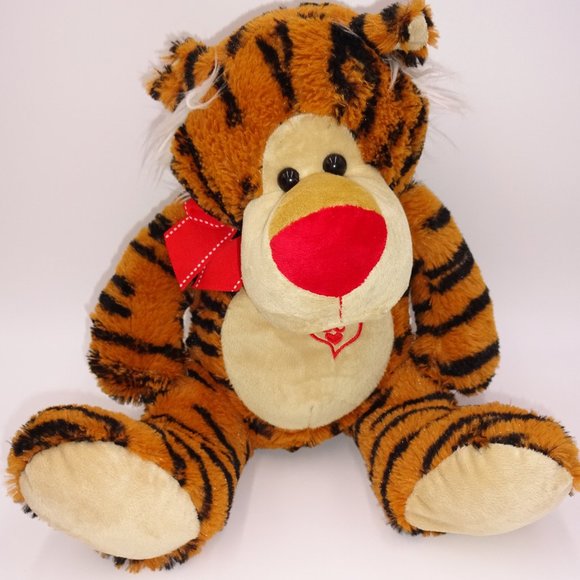Dan Dee | Toys | Dan Dee Dandee Tiger Stuffed Animal Plush 7 Red Nose ...